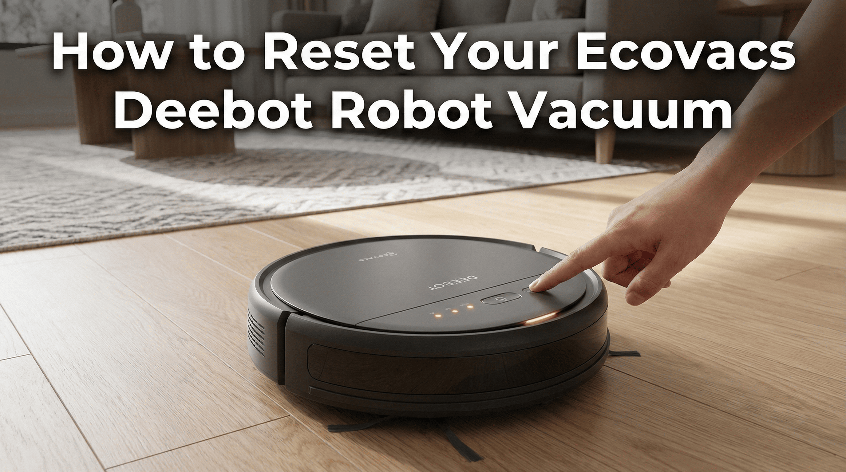 How to Reset Your Ecovacs Deebot Robot Vacuum | RoboRatings Learning Center